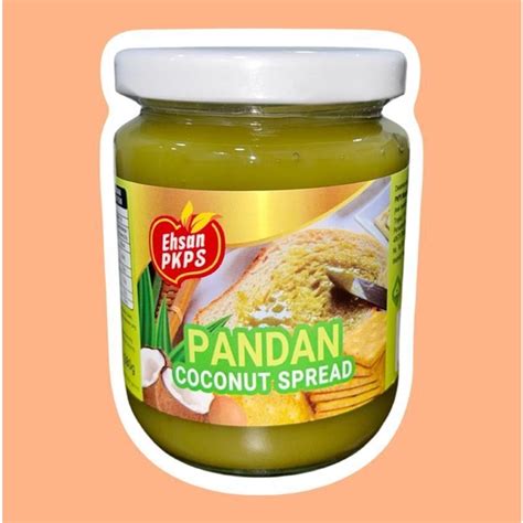 Pandan Coconut Spread Keluaran Ehsan Pkps Shopee Malaysia