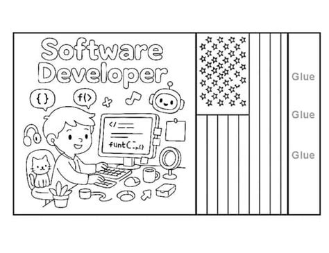 When I Grow Up I Want To Be A Software Developer Windsock Craft By Big Bubble
