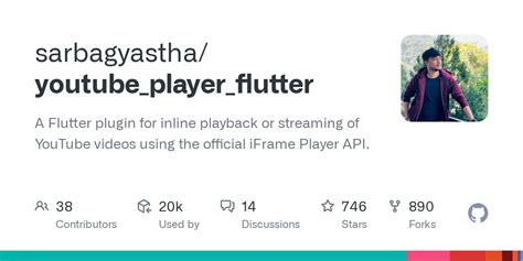 Github Sarbagyasthayoutubeplayerflutter A Flutter Plugin For