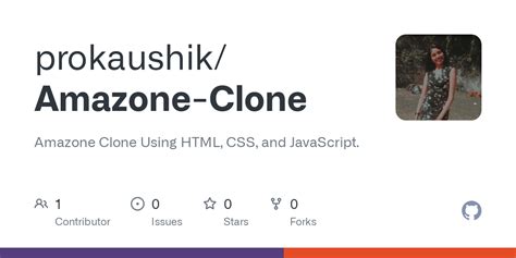 GitHub Prokaushik Amazone Clone Amazone Clone Using HTML CSS And
