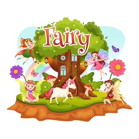 Flying Fairy Clip Art