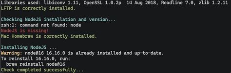 Nodejs Is Missing Nodejs Is Already Installed And Up To Date System Check Wappler General