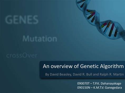 Genetic Algorithm Pptx