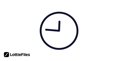 free timer clock animation animation by aerocube technologies lottiefiles