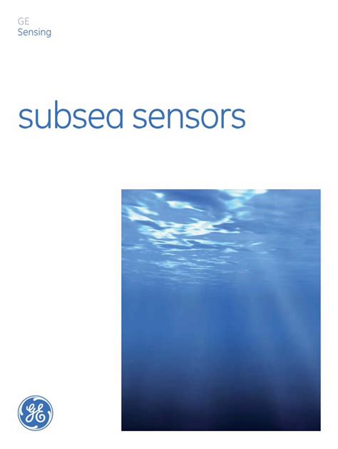 Pdf Subsea Sensor Brochure Dokumen Tips