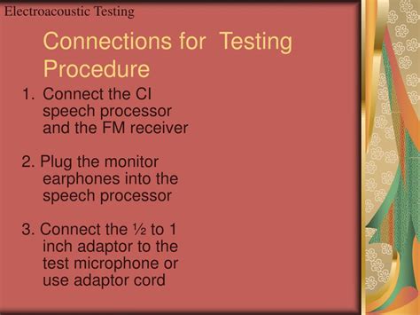 Ppt Fitting And Evaluation Of Fm Systems For Cochlear Implant Users Powerpoint Presentation