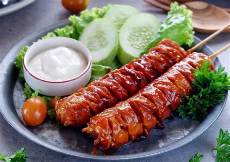 7 Resep Sosis Bakar Simpel Dan Cara Membuat Bumbu Olesnya