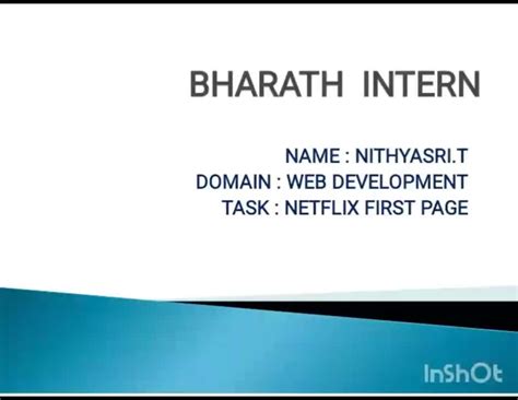 Nithyasri T On Linkedin Bharathintern Intern Webdevelopment