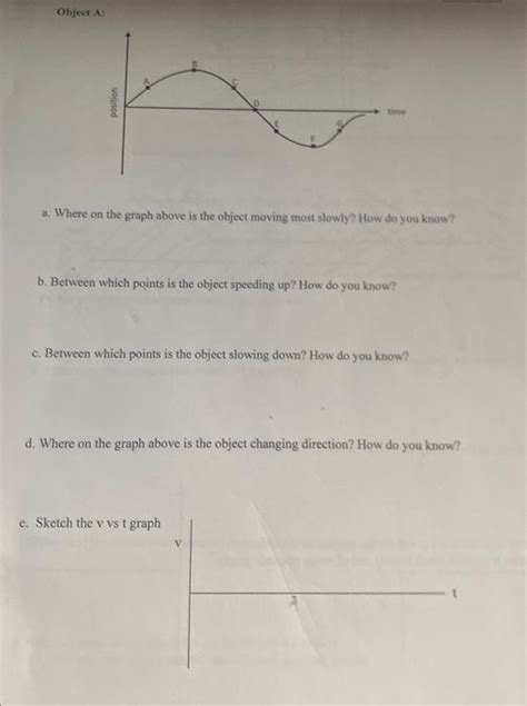 Solved Object B A Give A Written Description Of The
