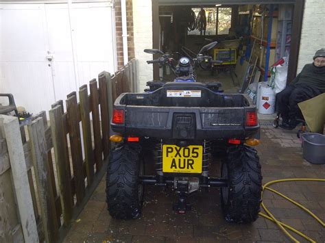 2005 Polaris Atp 330 Quad Bike Blue