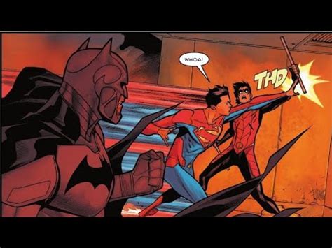 Jon Kent Tries To Stop Damian Wayne Youtube