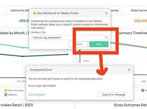 permission error on tableau public