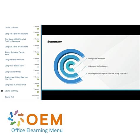 data infrastructure with apache cassandra e learning training oem