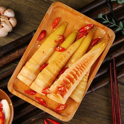 Brotes De Bambú Pelados A Mano 7 05ozpaquete Brotes De Bambú