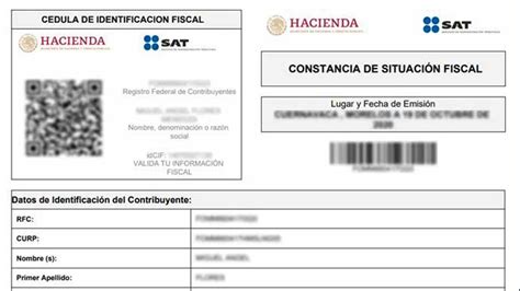 Guía completa Ejemplo de constancia de situación fiscal para persona