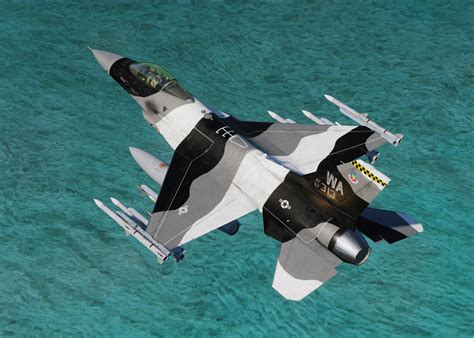 F 16c 64th Aggressor Squadron Arctic