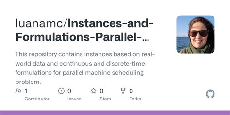 Github Luanamcinstances And Formulations Parallel Machine Scheduling