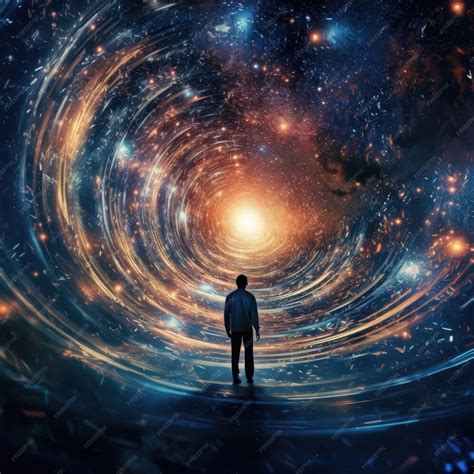 디지털 아트 은하 Ai 생성 이미지