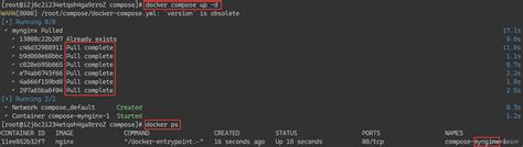 Docker Compose 容器编排 Csdn博客