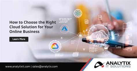 How To Choose The Right Cloud Solution For Your Online Business