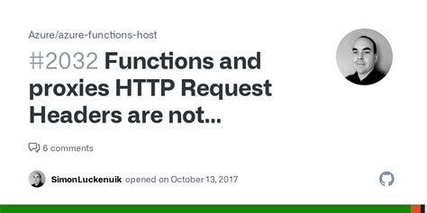 Functions And Proxies Request Headers Are Not Behaving The Same