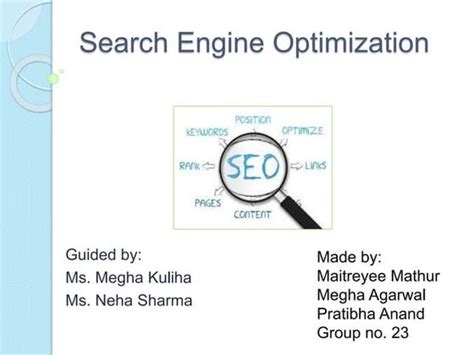 Search Engine Optimization Ppt Ppt