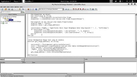 Libreoffice Calc Macro Youtube