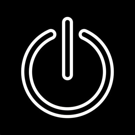 Shutdown Vector Icon 437929 Vector Art At Vecteezy