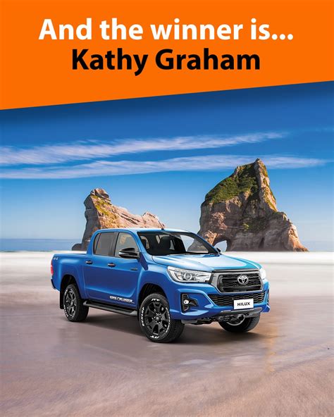 Mitre 10 Mega Botany Congrats To The Winner Of The Toyota Hilux 🛒