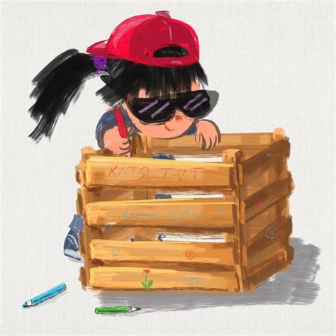 Иллюстрация Художник в стиле 2d декоративный детский