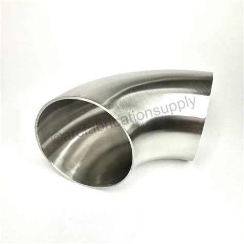 40 Mandrel Bend Stainless Steel 304 90° Short Elbow 1d Radius