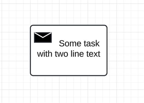 Customize Width Of Text Box Under Bpmn Blocks And Icon Sizes In Tasks