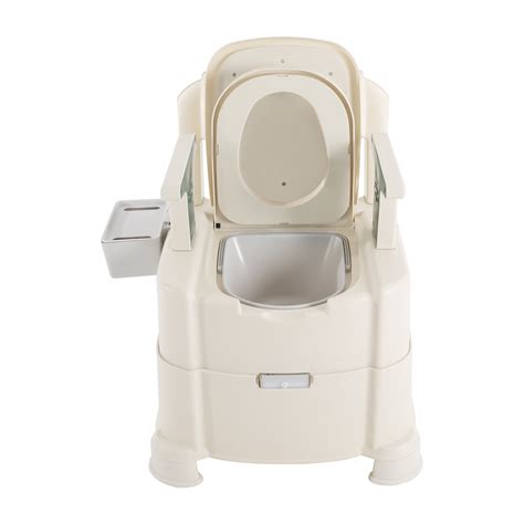 Comfortable Bedside Commode Portable Battery Powered Commode Toilet