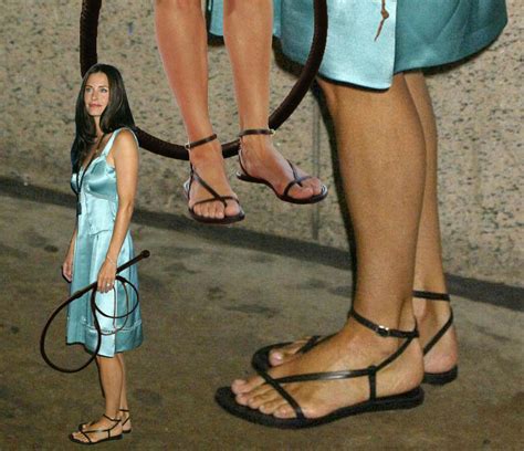 Courtney Coxs Whipping Sandals By F1626991 On Deviantart