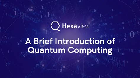 a brief introduction of quantum computing don t get entangled