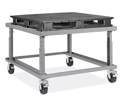Mobile Pallet Stand In Stock Uline Ca