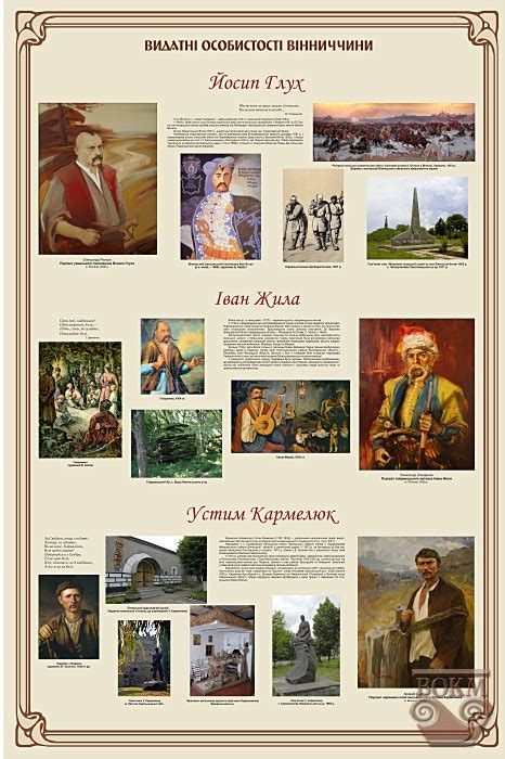 Видатні особистості Вінниччини — Вінницький обласний краєзнавчий музей