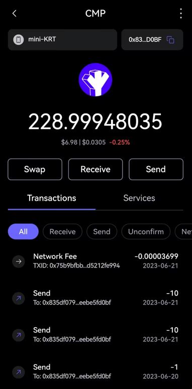 How To Add Receive And Send Cmpcaduceus With Safepal Software Wallet Safepal Help Center