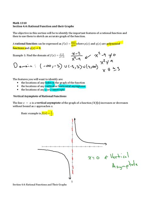 16 Example With Key Of College Algebra Exam Math 1310 Docsity