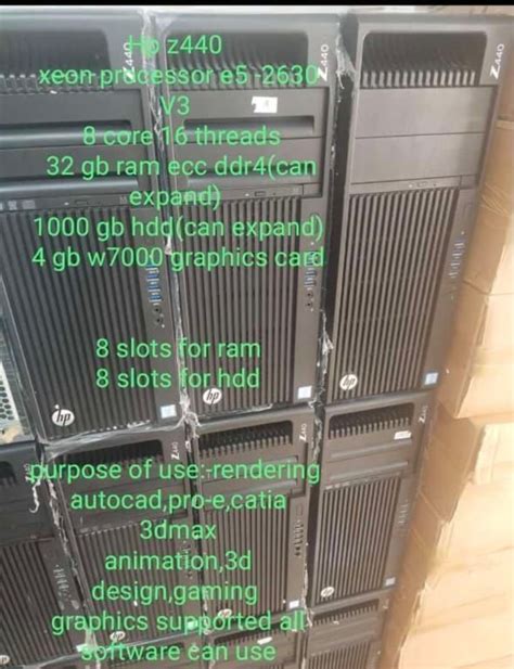 Hp Z440 Workstation Cpu Xeon At ₹ 28000 Piece Hp का सीपीयू In Ahmedabad Id 23731775473