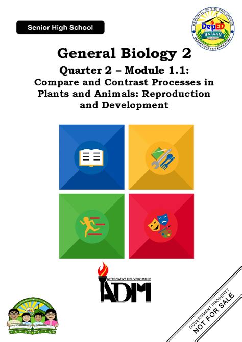 Gen Bio 2 Q2 Module 1 Cabrera General Biology 2 Quarter 2 Module 1