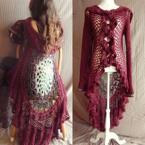 Lotus Duster Update And Sale Crochet Circle Jacket Free Pattern