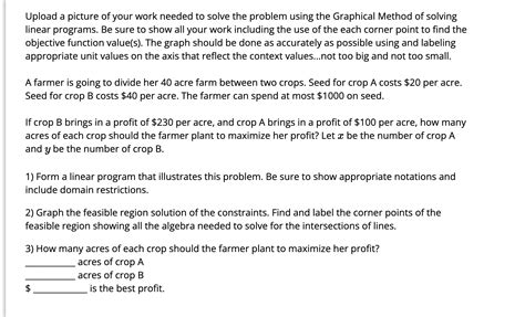 Solved Upload A Picture Of Your Work Needed To Solve The Chegg