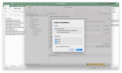 babeledit editor for json translation files for angular and react