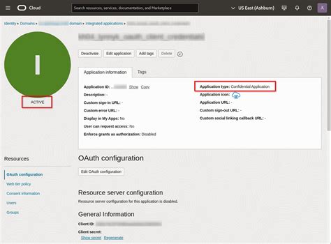 Idcs Configuration For Oauth Client Credentials Flow