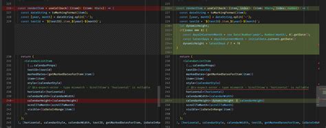Doesn T Exist A Feature Of Dynamic Height On Calendarlistitem Issue Wix React Native