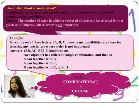 Permutation And Combination Math Statistic Pptx