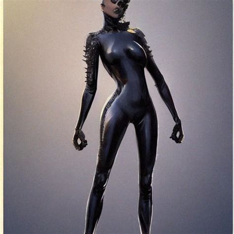 Rubber Catsuit Babe 2 By Y2k2014 On Deviantart