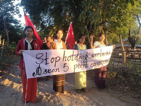 Khit Thit Media On Twitter ခင်ဦးတွင် Nug ထောက်ခံကြောင်း စစ်အာဏာရှင် ဆန့်ကျင်ကြောင်းဆန္ဒပြ Read