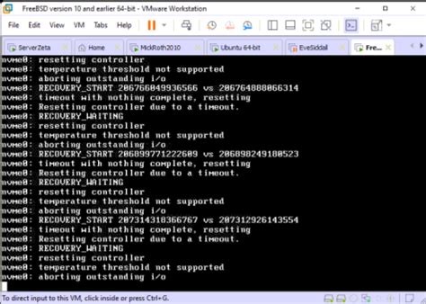 Warnings On Console Truenas Community